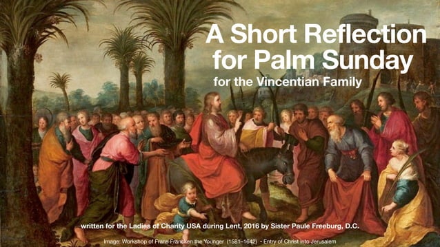 Palm Sunday Reflection for Vincentians | PPT