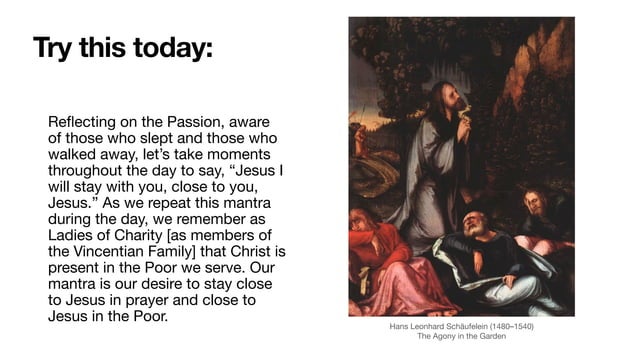 Palm Sunday Reflection for Vincentians | PPT
