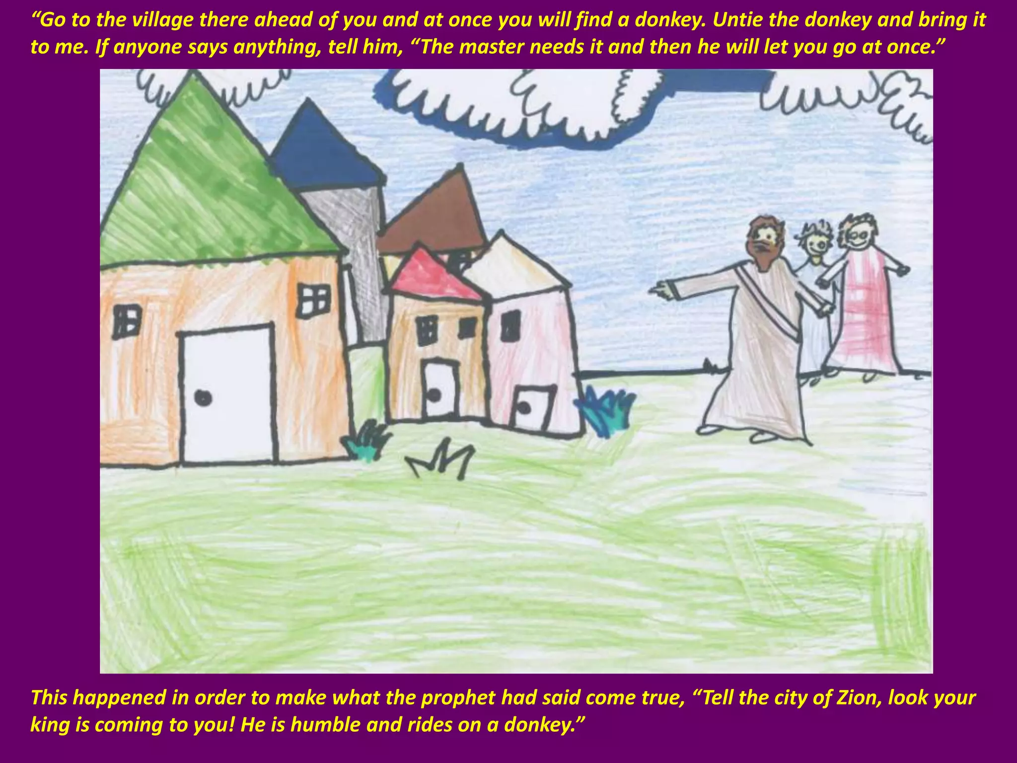 Palm Sunday Story | PPTX
