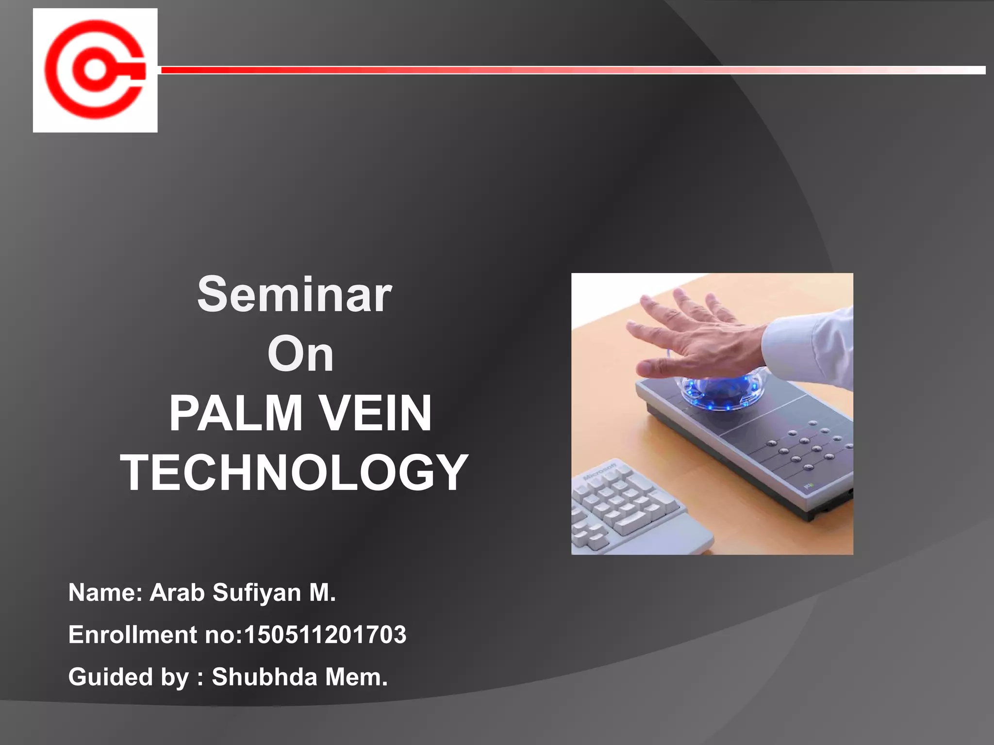 Palmvein authentication | PPT