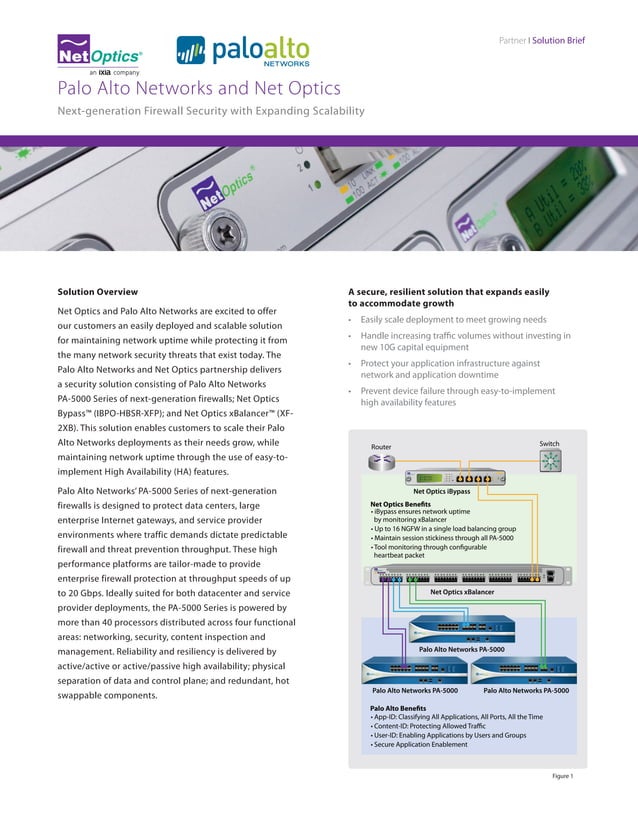 Palo Alto Networks - Next-generation Firewall Security with Expanding Scalability | PDF