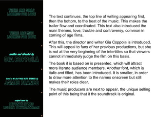 Intertitles Analysis | PPT