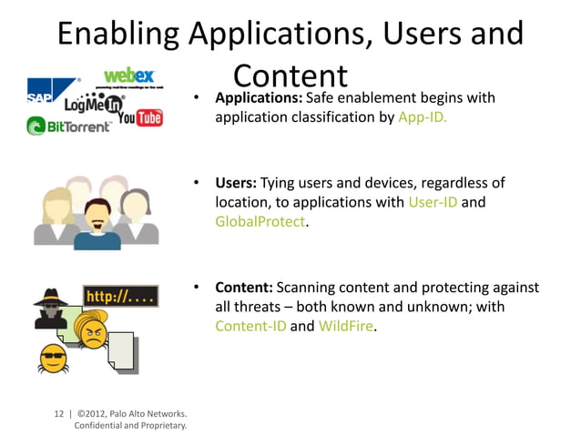 Palo alto safe application enablement | PPT