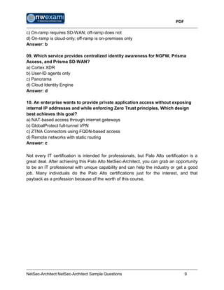 Palo Alto NetSec-Architect Certification Study Guide and Exam ...
