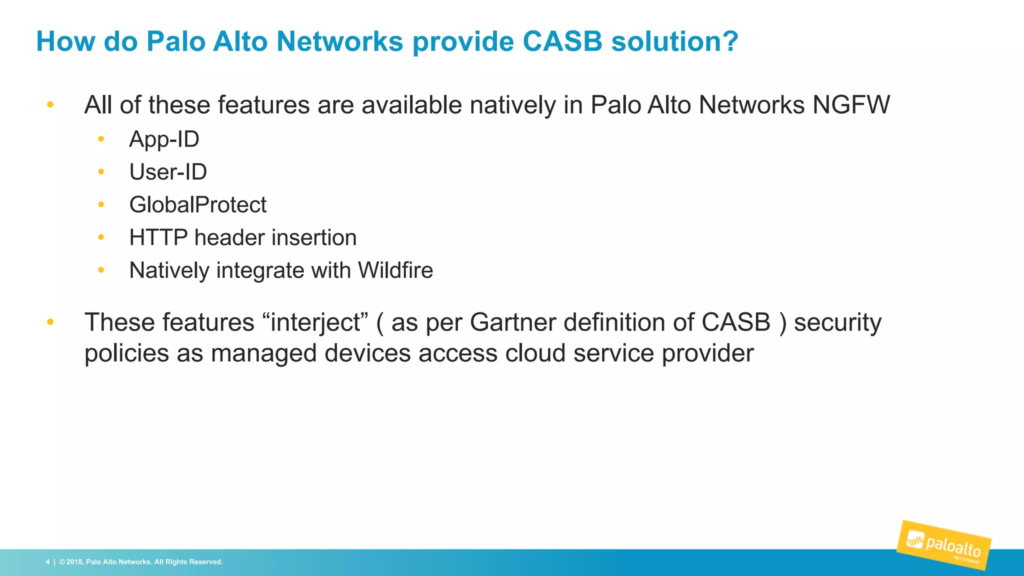 Palo Alto Networks CASB | PDF