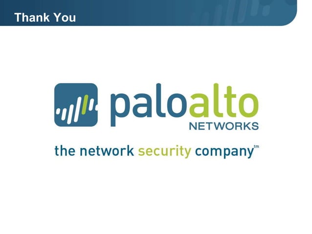 Palo Alto Networks, The Networking Security Company | PPT