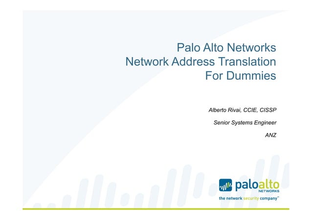 Palo alto networks NAT flow logic | PDF | Computer Networking | Computing