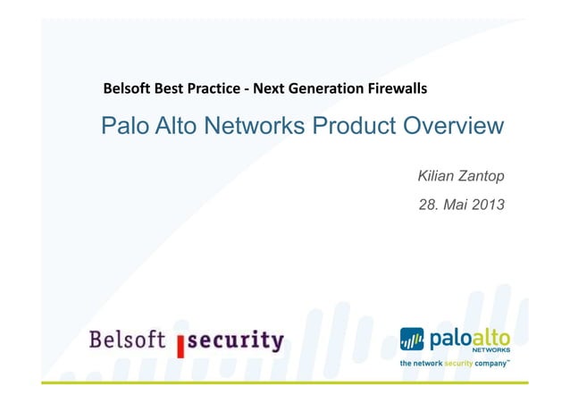 Palo alto networks product overview | PDF | Operating Systems | Computer Software and Applications