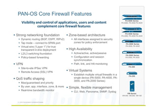 Palo alto networks product overview | PDF