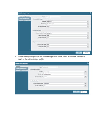 Palo Alto Networks PANOS 5.0 Radius Authentication OTP using Yubikey | PDF