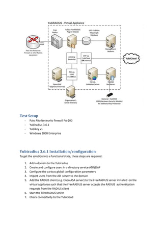 Palo Alto Networks PANOS 5.0 Radius Authentication OTP using Yubikey | PDF