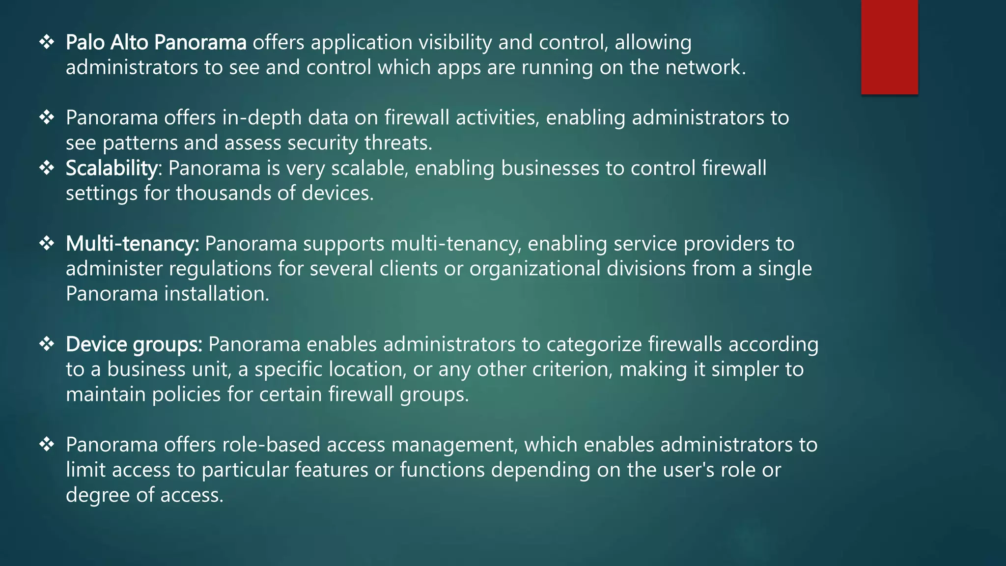 Palo Alto Panorama management and reporting solution for Palo Alto ...
