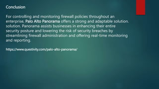 Palo Alto Panorama management and reporting solution for Palo Alto ...