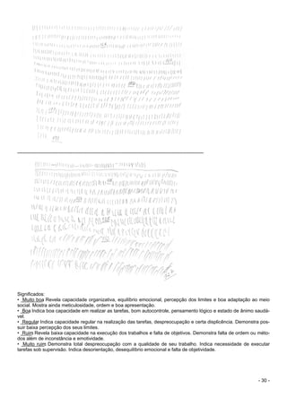 Teste de Personalidade Palográfico. Segredos dos Psicotécnicos | PDF
