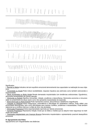 Teste de Personalidade Palográfico. Segredos dos Psicotécnicos | PDF