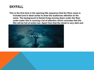 Paloma simmonds skyfall conventions | PPT