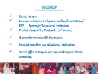 Palpap erp @ ssm college of engineering | PPT