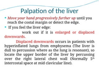 Palpation of the abdomen lecture 4ج.pptx