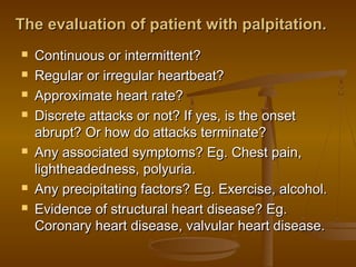Palpitation | PPT
