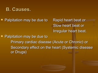 Palpitation | PPT