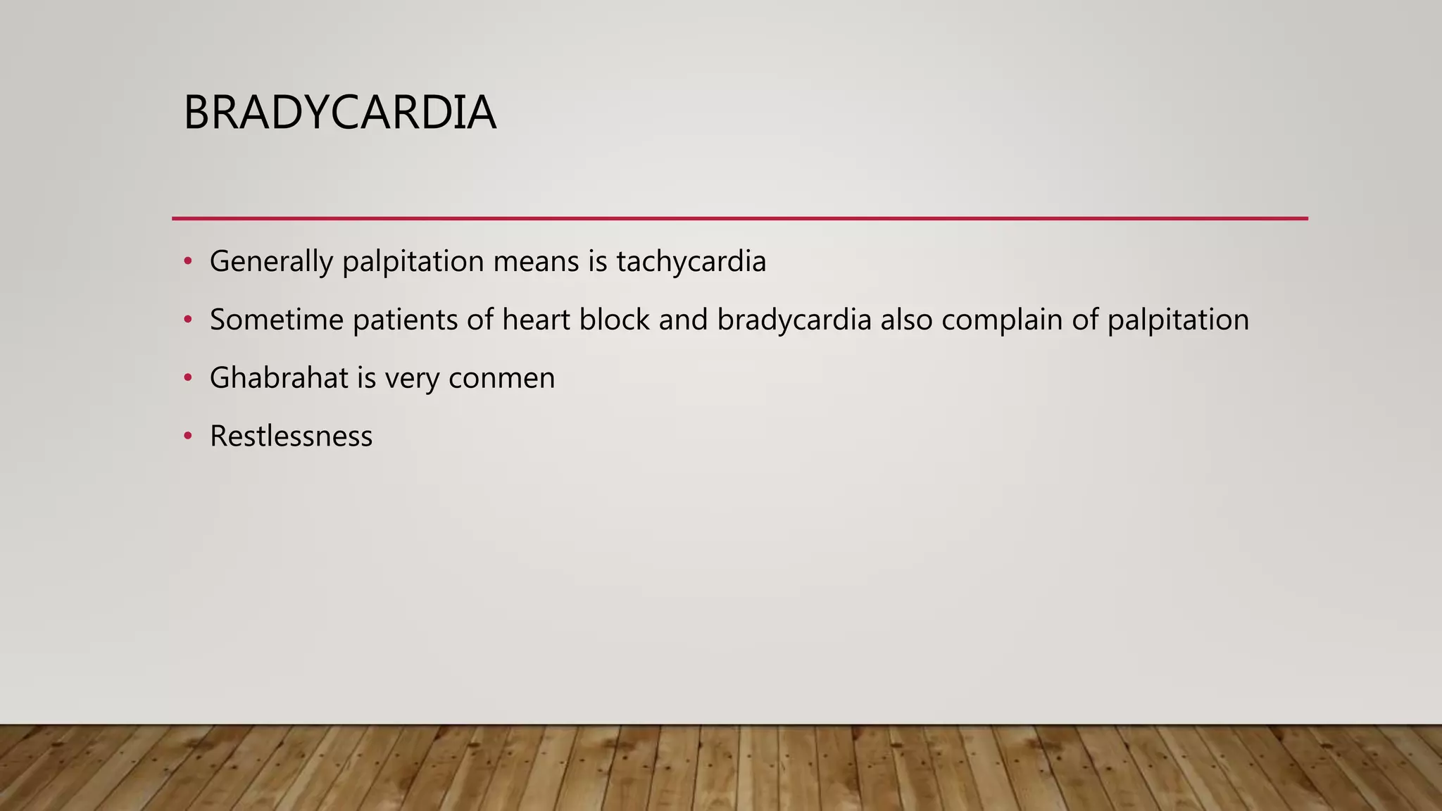 Palpitation of cardiovascular system | PPTX
