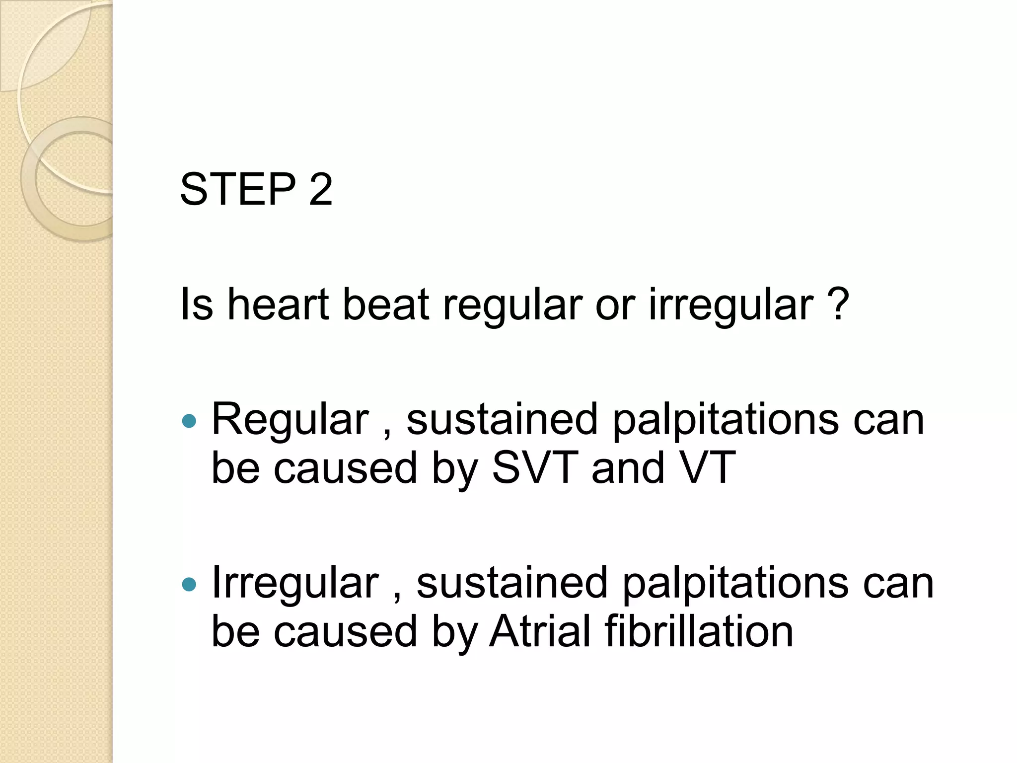 Palpitations | PPTX