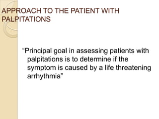 Palpitations | PPTX