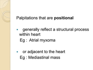 Palpitations | PPTX