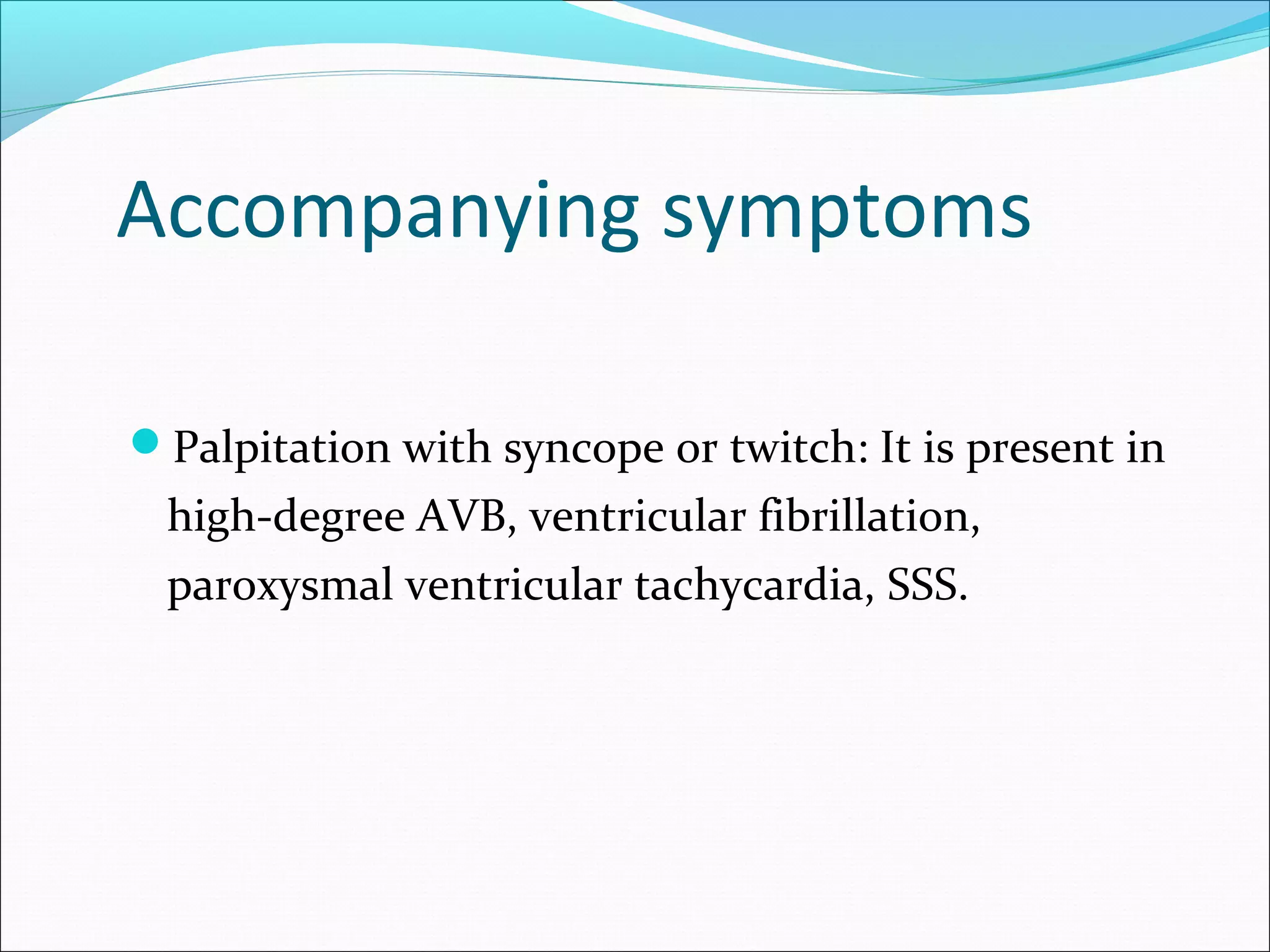 Palpitations | PPT
