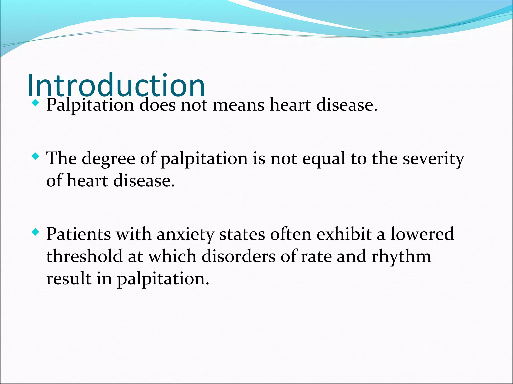 Palpitations | PPT