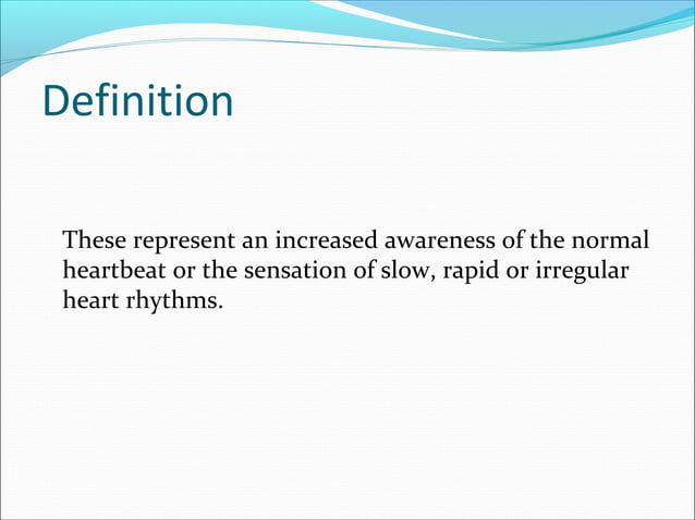 Palpitations | PPT