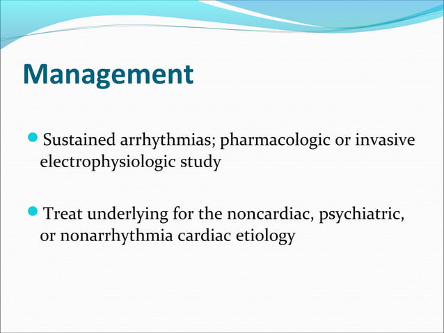 Palpitations | PPT | Heart and Cardiovascular Diseases | Diseases and ...