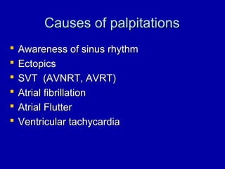 Palpitations (dr. j dwight) | PPT