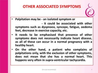 Palpitations in pregnancy by dr alka mukherjee dr apurva mukherjee ...