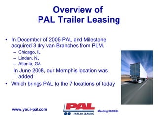 Trailer Leasing Chicago / Pal Presentation | PPT | Commercial Trucks ...