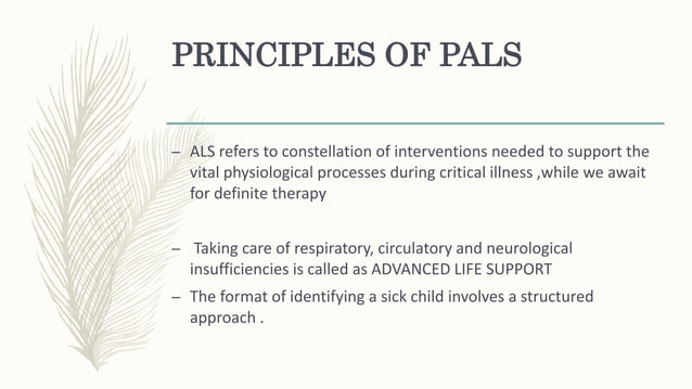 PALS - Pediatric advanced life support | PPTX | Lung and Respiratory ...