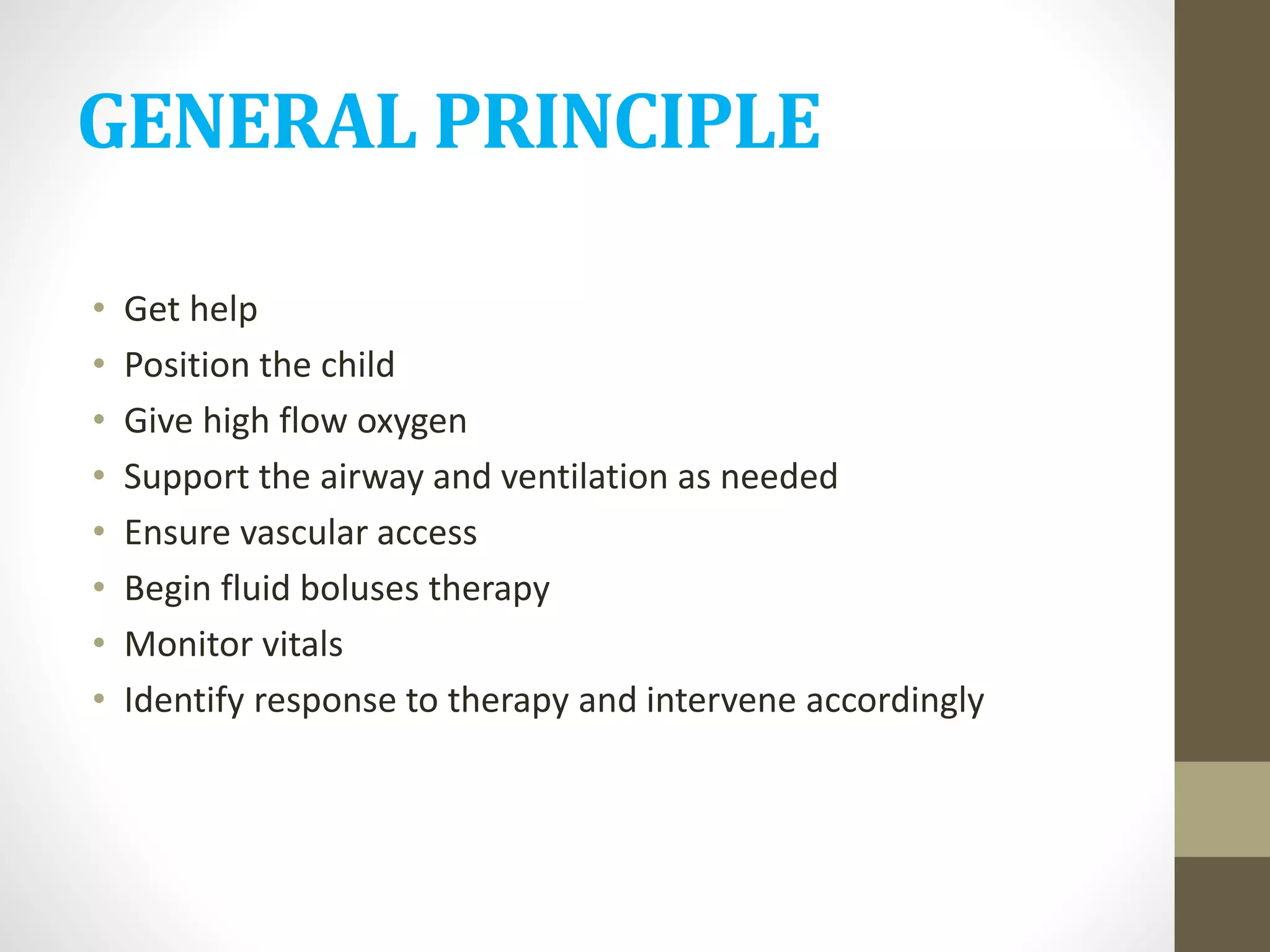 Pals approach to sick child | PPTX