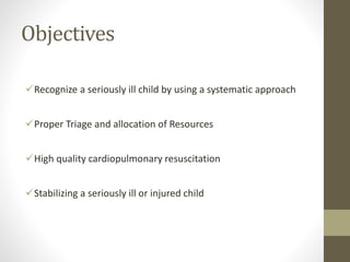 Pals approach to sick child | PPTX
