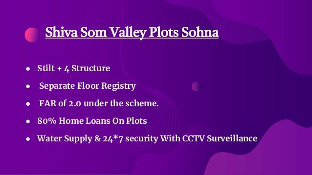 Pal Shiva Som Valley Sector 2 & 35 | Affordable Plots Sohna | PPT