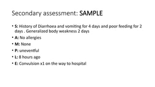 PALS resuscitation . Pediatric Advanced Life Support | PPTX