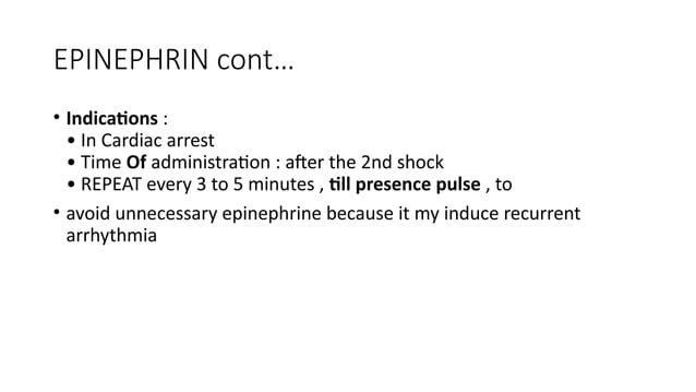 PALS resuscitation . Pediatric Advanced Life Support | PPTX