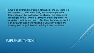 Pals strategy powerpoint | PPT