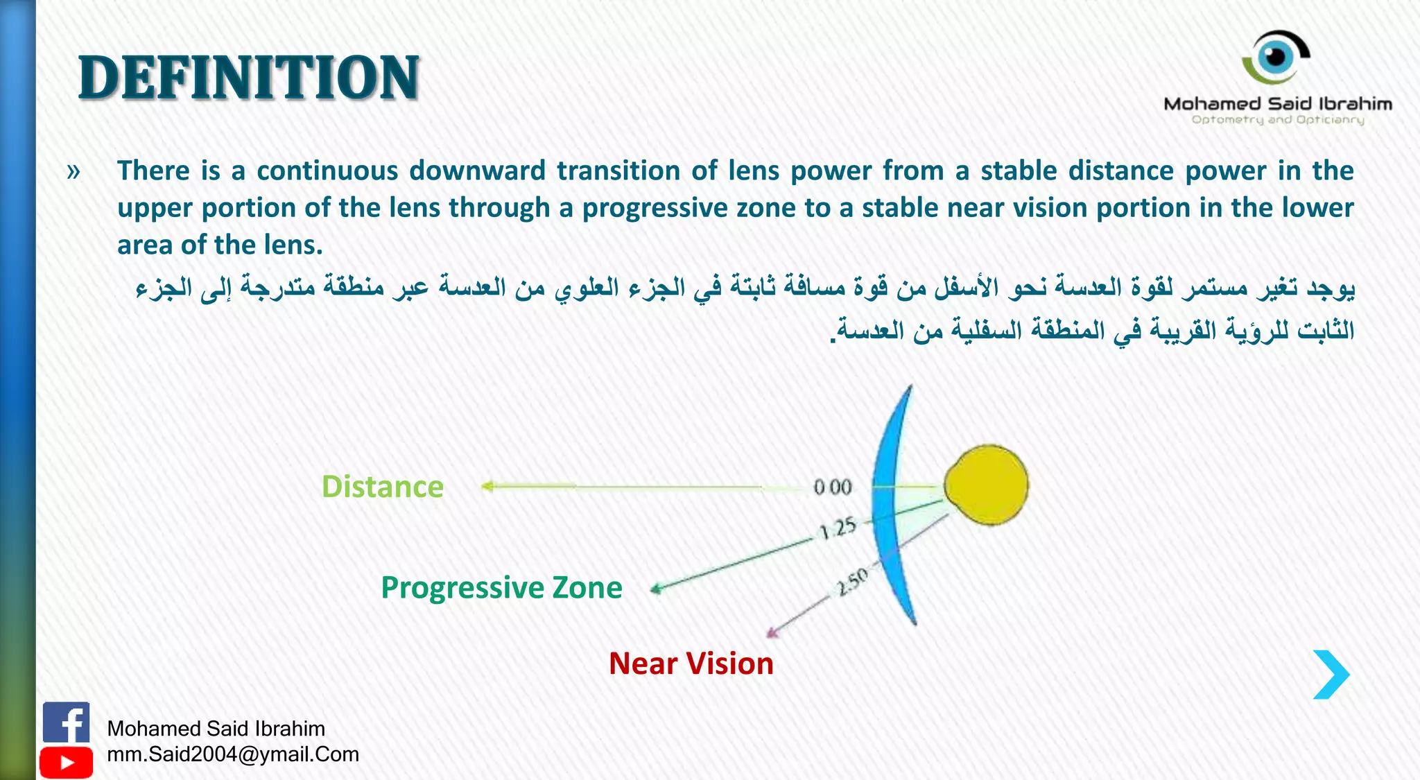 Progressive lenses step by step | PPTX