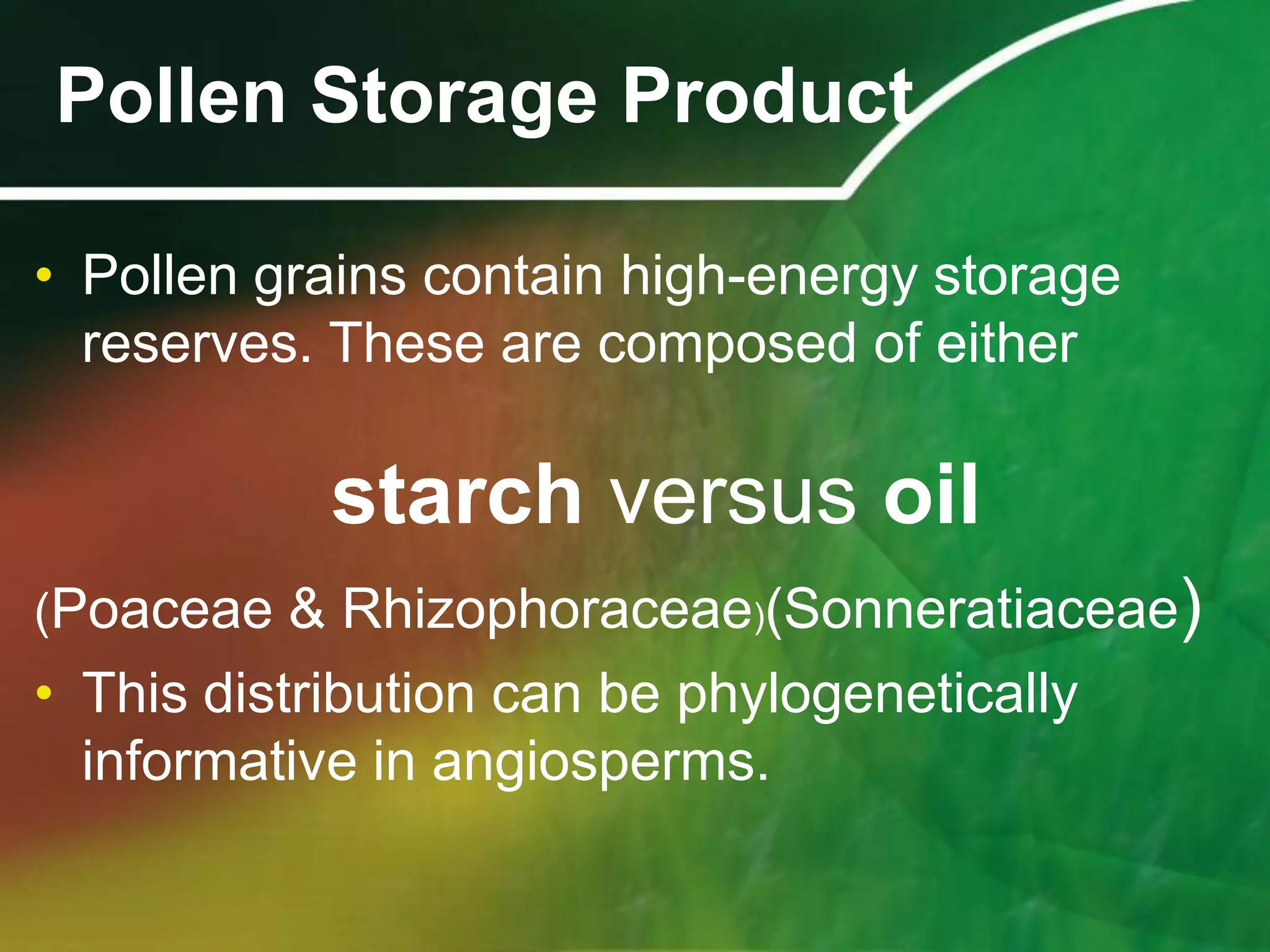 Palynology pollen morphology and biology | PDF | Gardening | Home & Garden