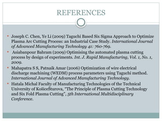 PLASMA ARC MACHINING METHOD - NON TRADITIONAL METHOD | PPT