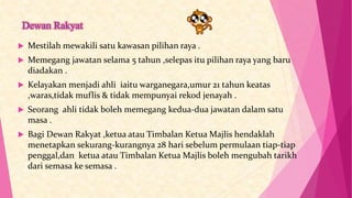 Pengajian Am- Badan Perundangan | PPTX