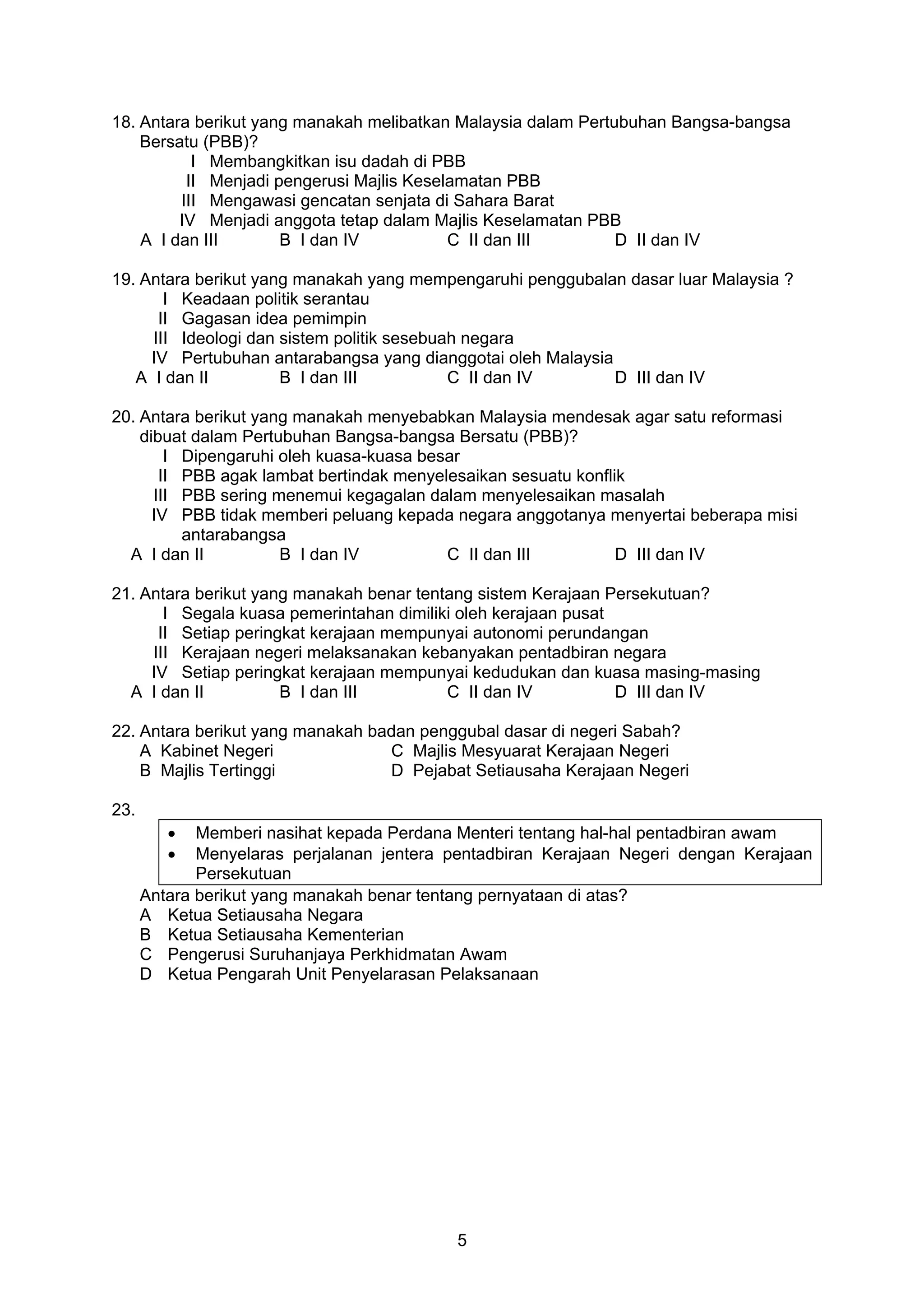 P.Am Kertas1 Set3 | PDF