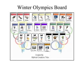 Winter Olympics Board MCT | PPT