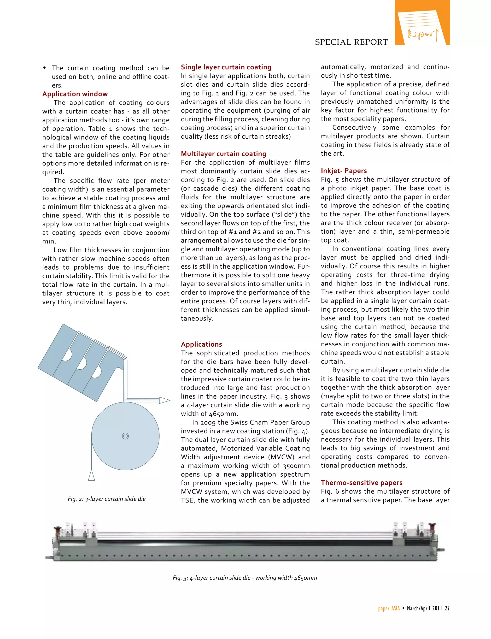 Curtain Coating - when the Curtain Falls | PDF