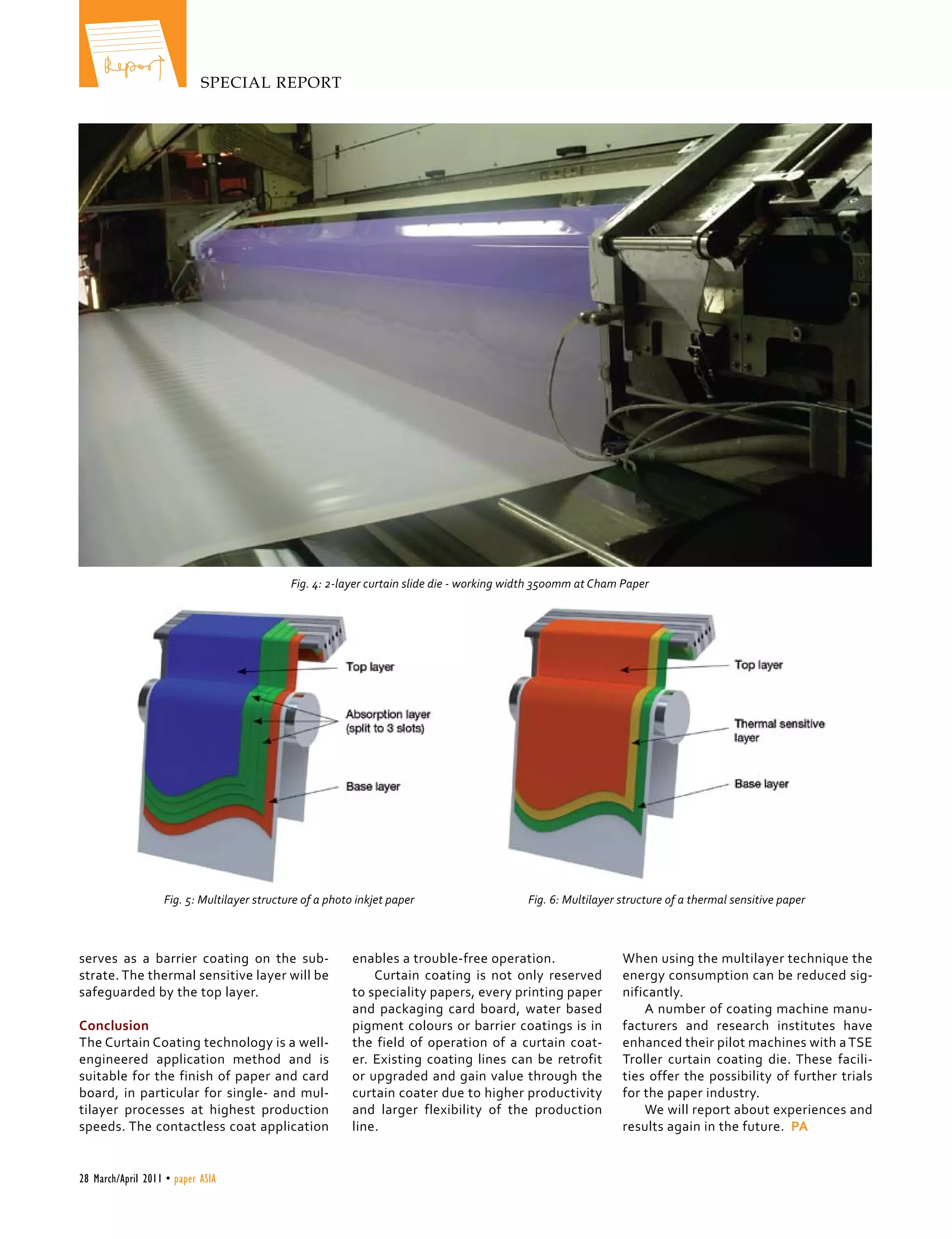 Curtain Coating - when the Curtain Falls | PDF